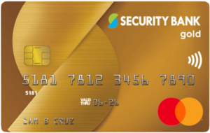 Security Bank Gold Mastercard | Cards.ph