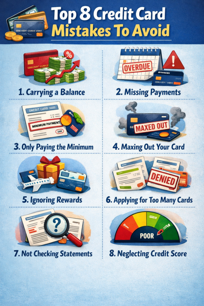 Top 8 Credit Card Mistakes To Avoid | Cards.ph