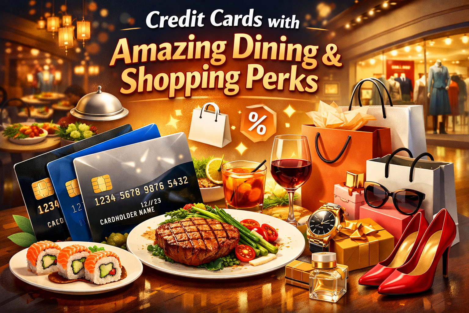 5 Credit Cards with Amazing Dining and Shopping Perks | Cards.ph